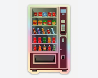 Vending Machine Decals - Etsy