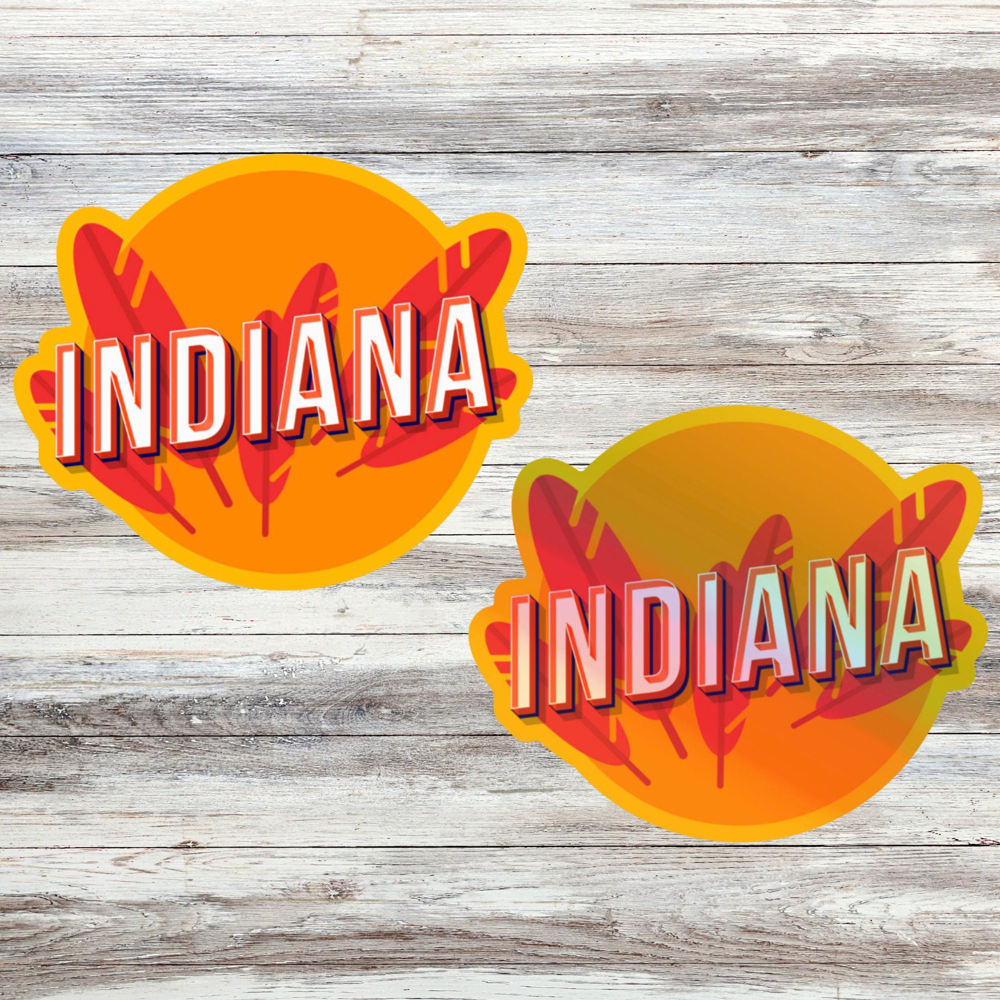 Indiana State University Logo Stickers