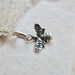 Silver Bee Necklace, Bee Necklace, Bee Jewellery, Bee Birthday Gift ...