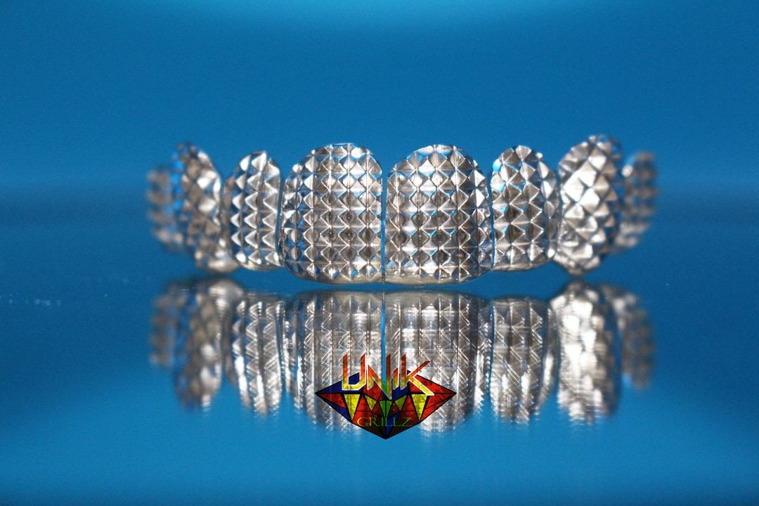 Custom Grillz With Pyramid Cuts by Unik - Etsy