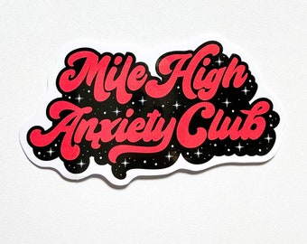 Mile High Sticker | Etsy