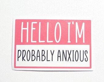 Hello I Am Sticker - Etsy