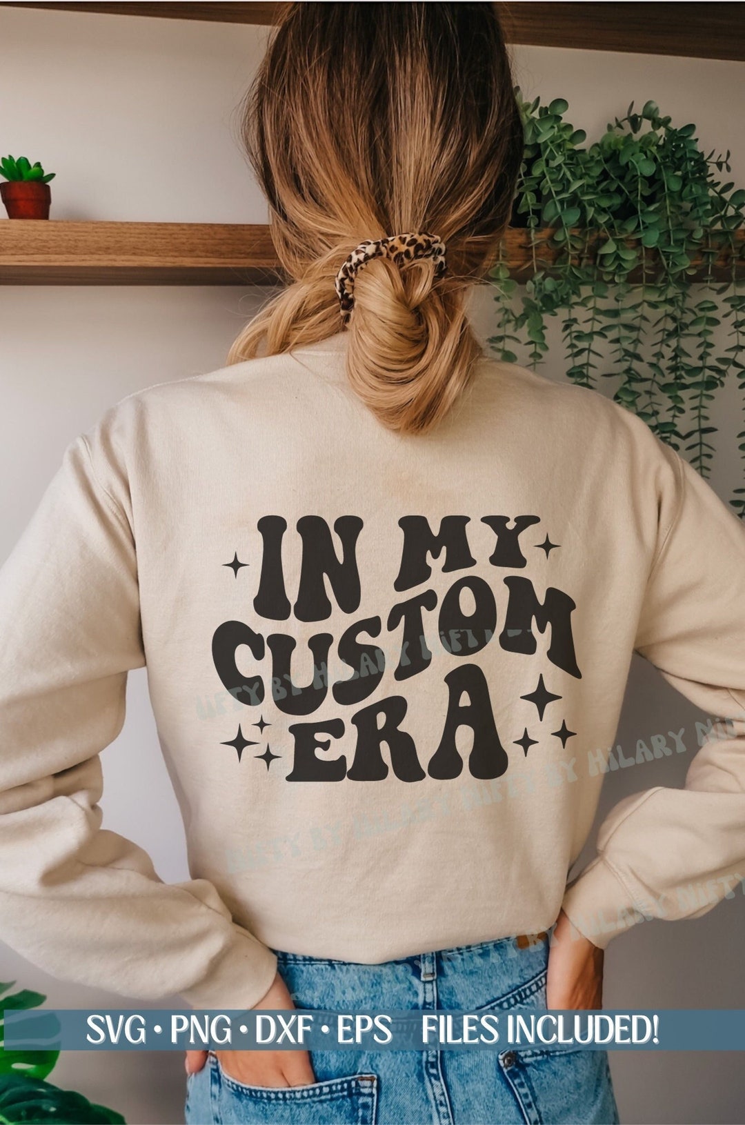 Personalized Retro Lettering Era Design - Custom Text, Svg, Png, Dxf ...
