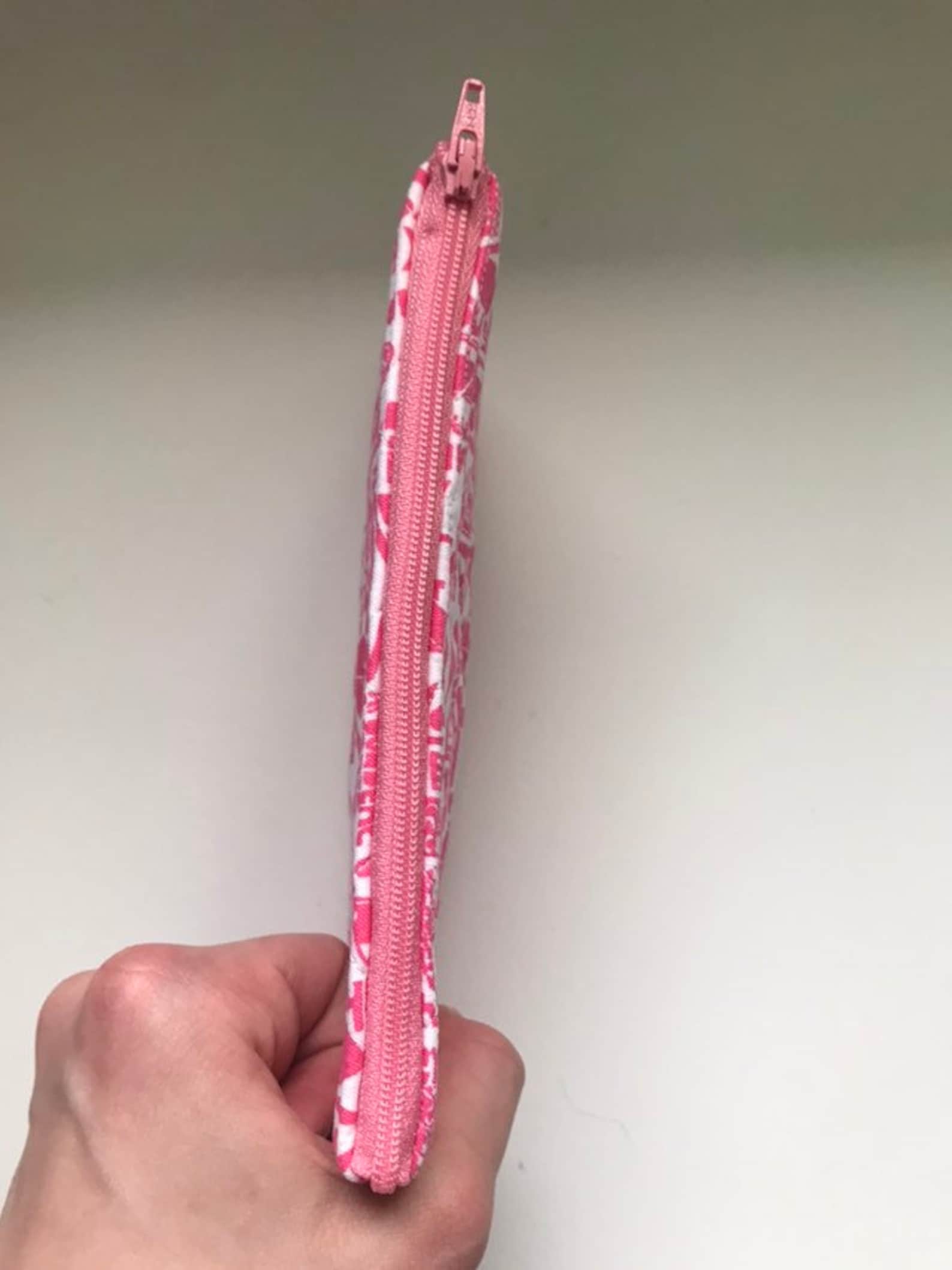 Pink Pencil Case - Etsy