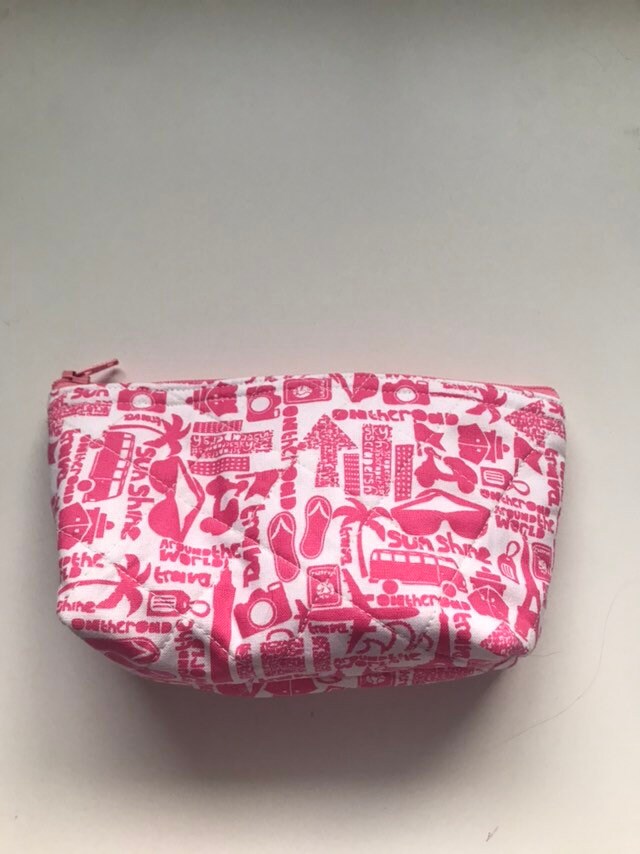 Pink Makeup Bag - Etsy