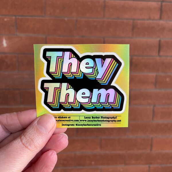 Holographic Stickers - Etsy