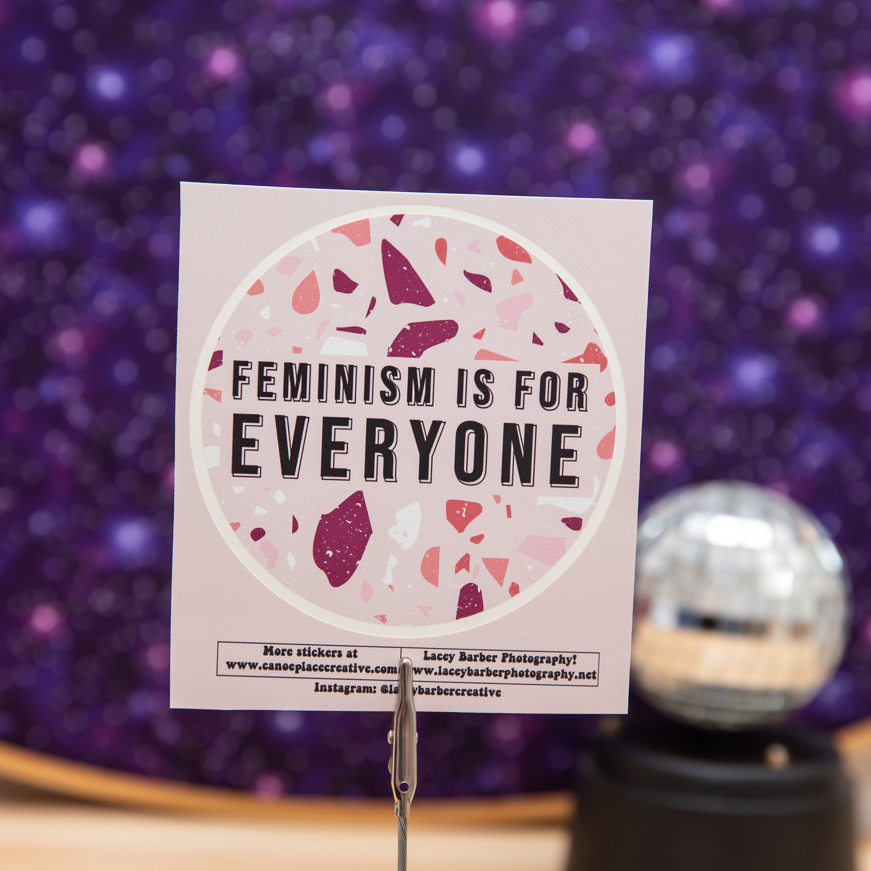 Feminism Is For Everybody Bumper Sticker