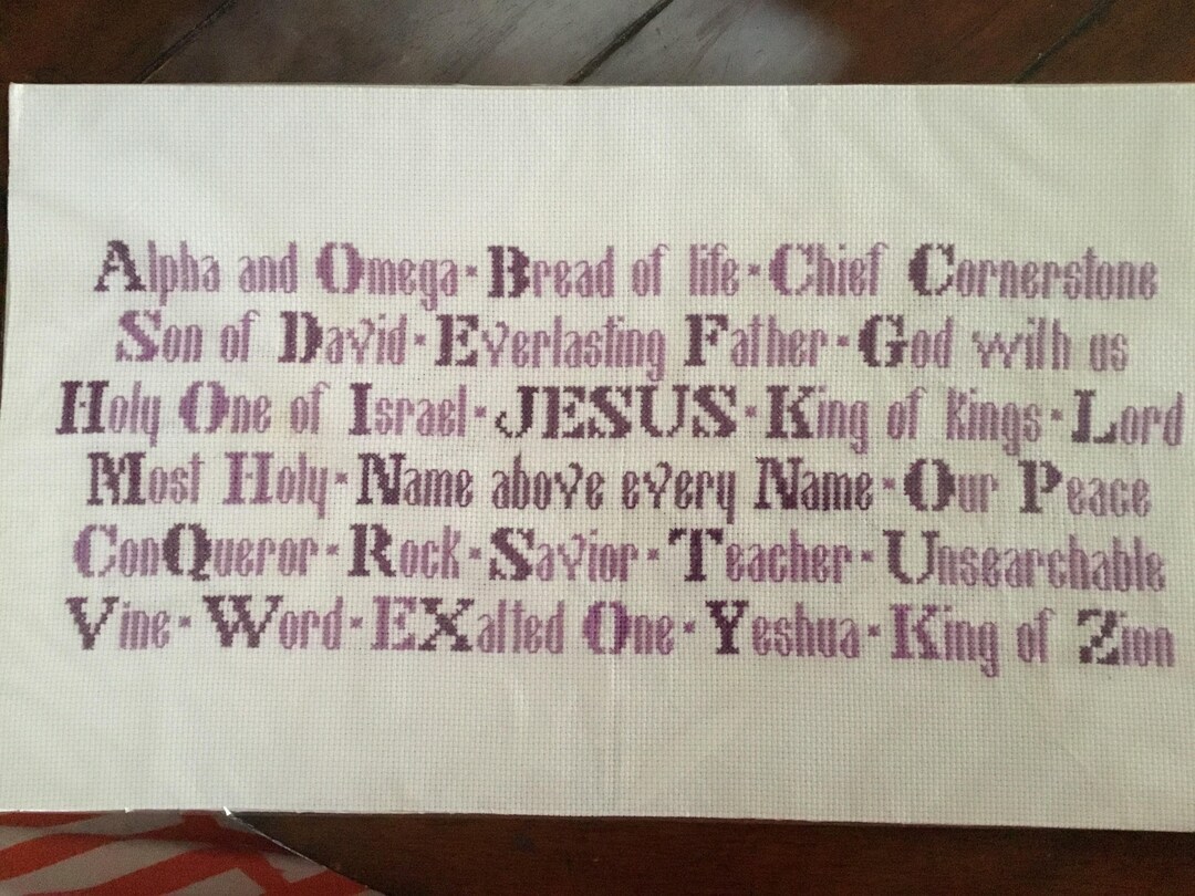 Abc's of Jesus - Etsy