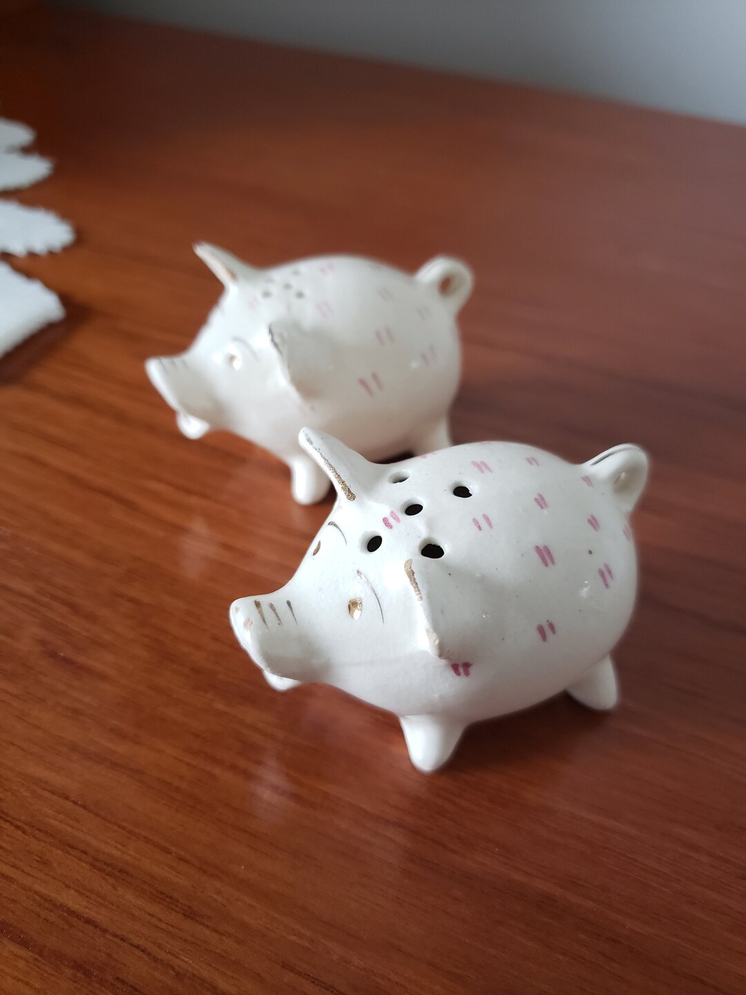 Vintage Miniature Pig Piglet Salt & Pepper Shakers Occupied Japan - Etsy