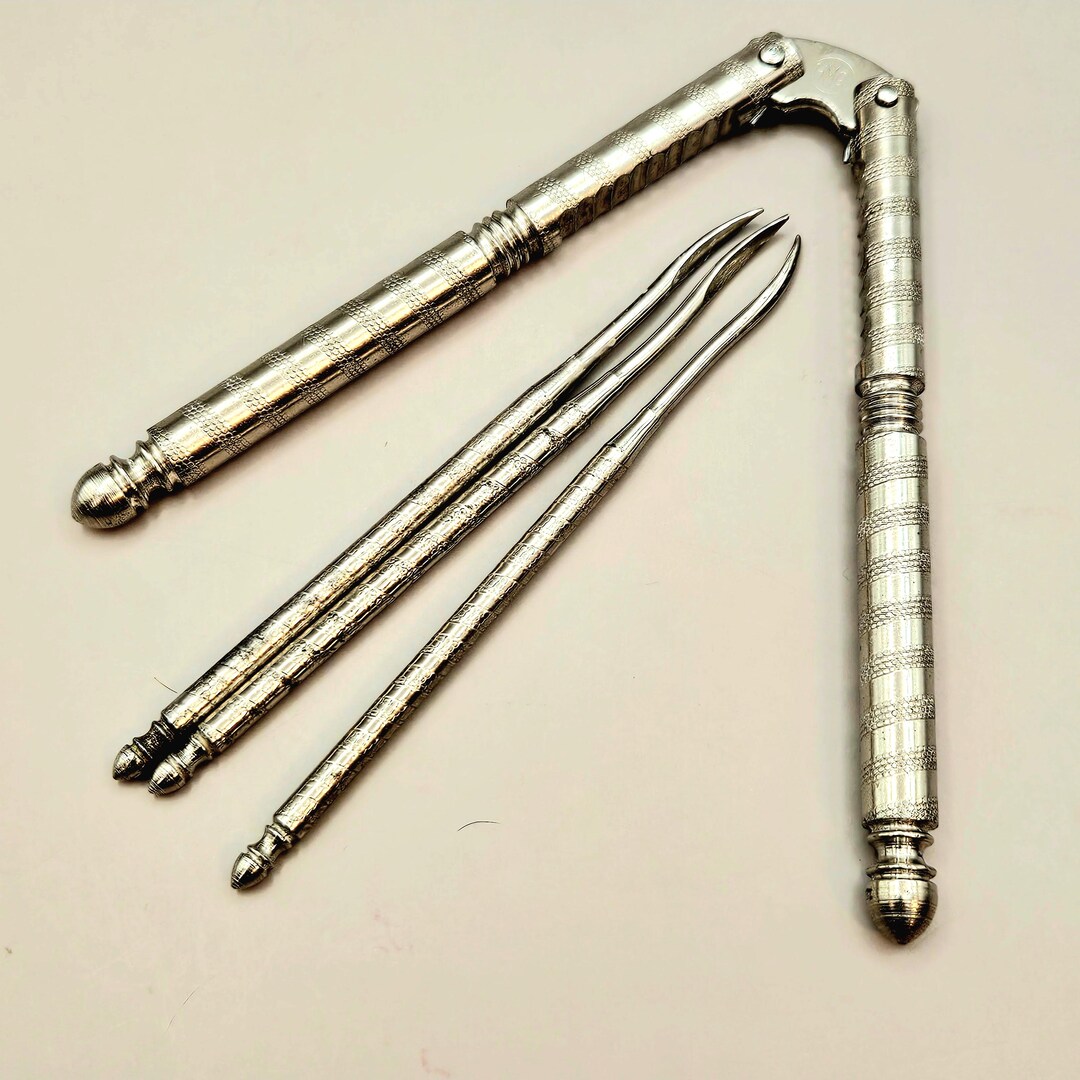 Vintage HMQ Metal Nutcracker & Picks Nut Cracker Set Christmas - Etsy