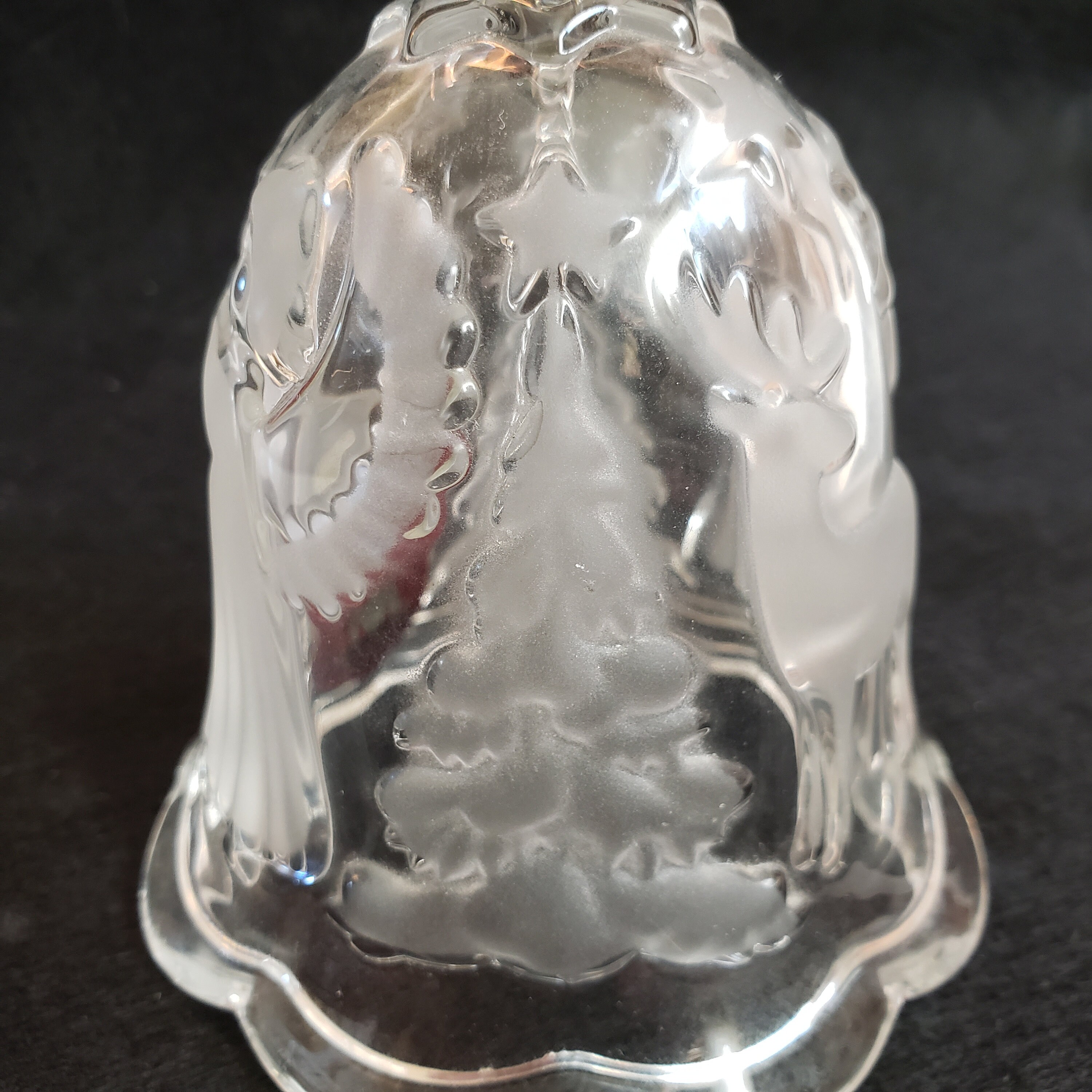 Vintage Walther-glas Christmas Bell Germany - Etsy