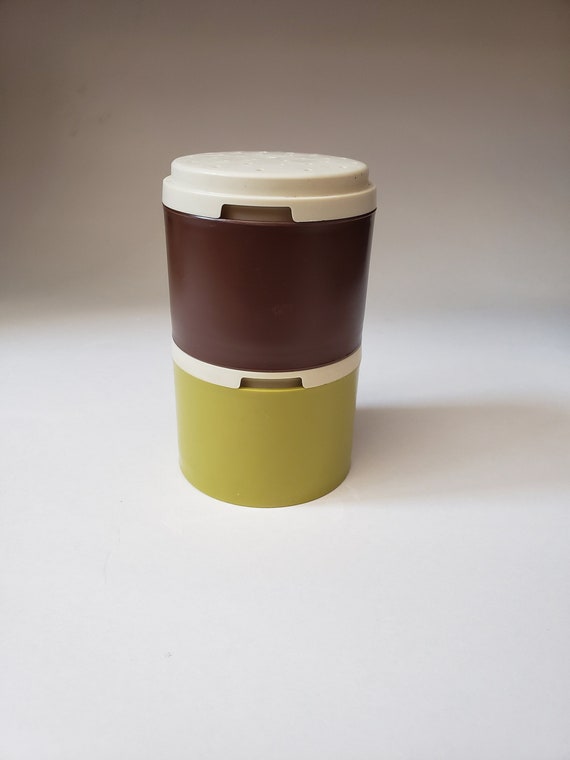 Vintage Tupperware Stacking Spice Shakers - Etsy