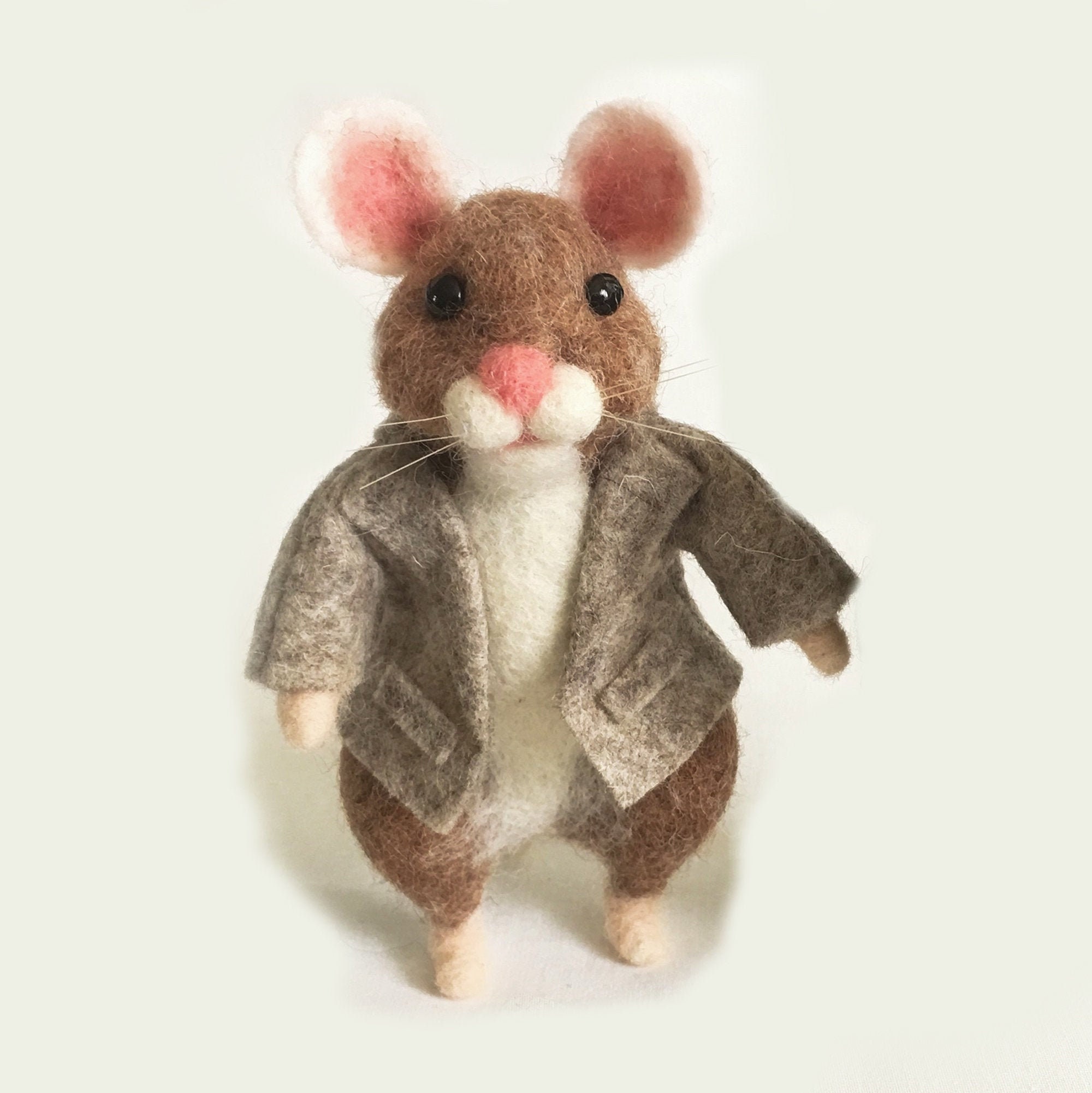 Needle Felted Mouse Mouse Gift Mouse Art Felted Animals - Etsy UK