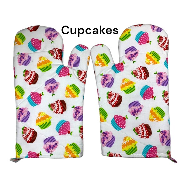 Cupcake Oven Mitt - Etsy