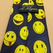 Smily Face Emoji Vintage Black Tie Yellow Smiley Face A. Rogers Necktie ...