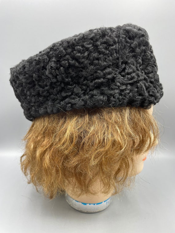 vintage lamb wool hat - Gem