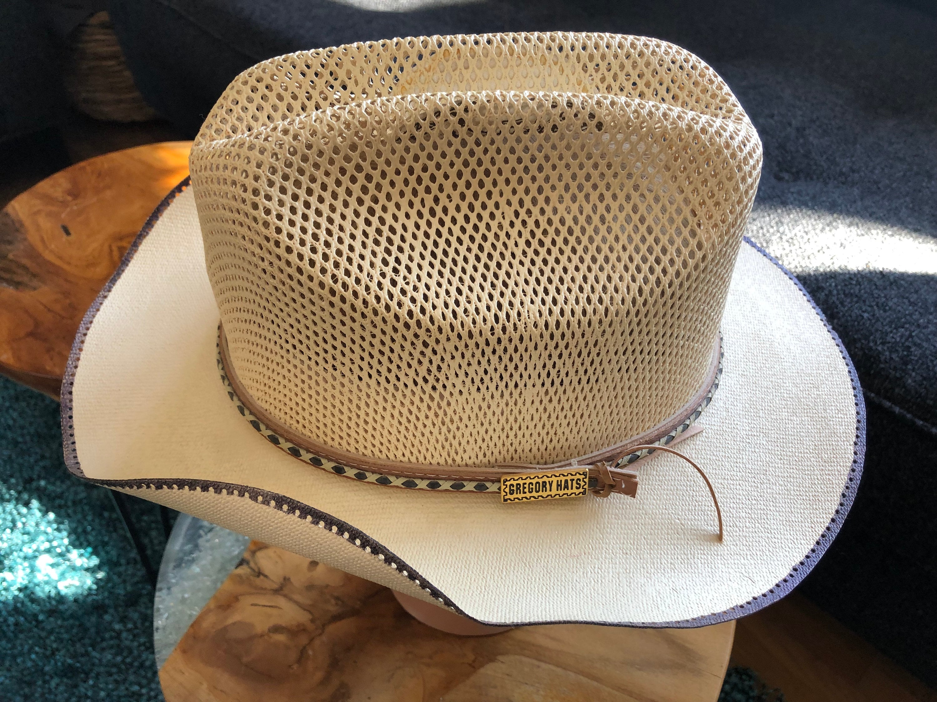 Mexican Western Cowboy Hat Gregory Hats 100% Cotton Summer Sun | Etsy