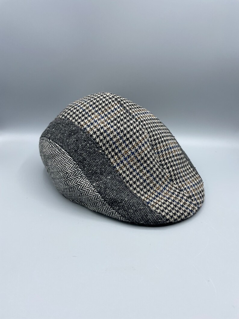 Vintage Italian Tweed Ascot Hat Wool Newsboy Cap Winter - Etsy