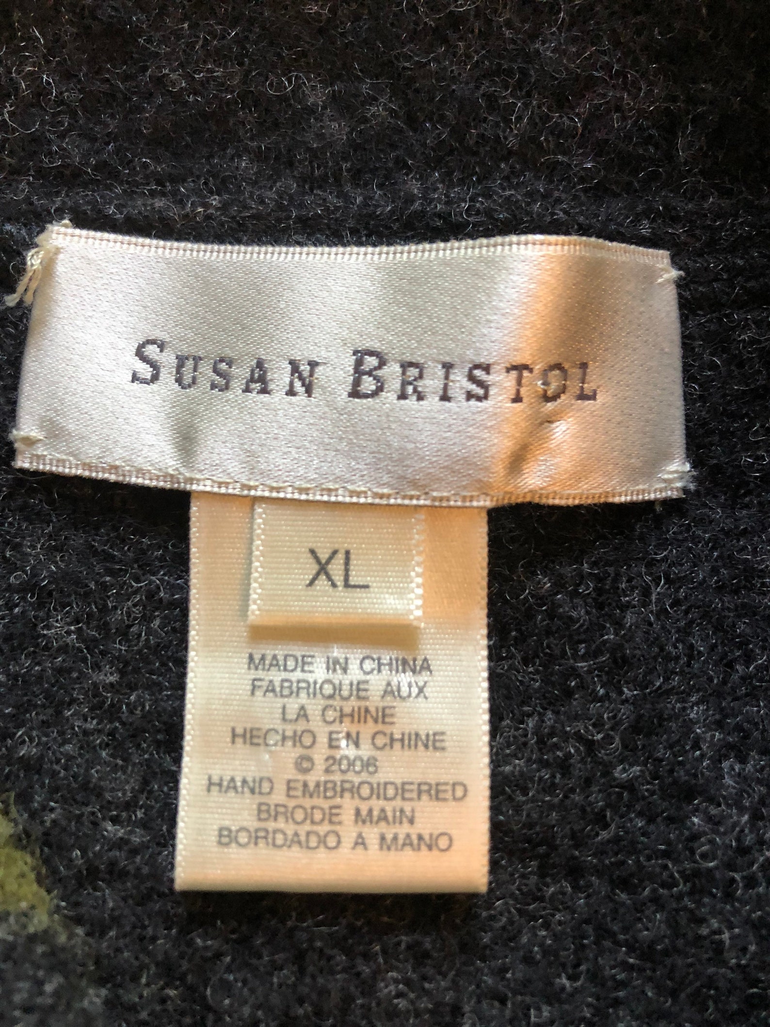 Vintage Wool Susan Bristol Button up Sweater 100% Wooler - Etsy