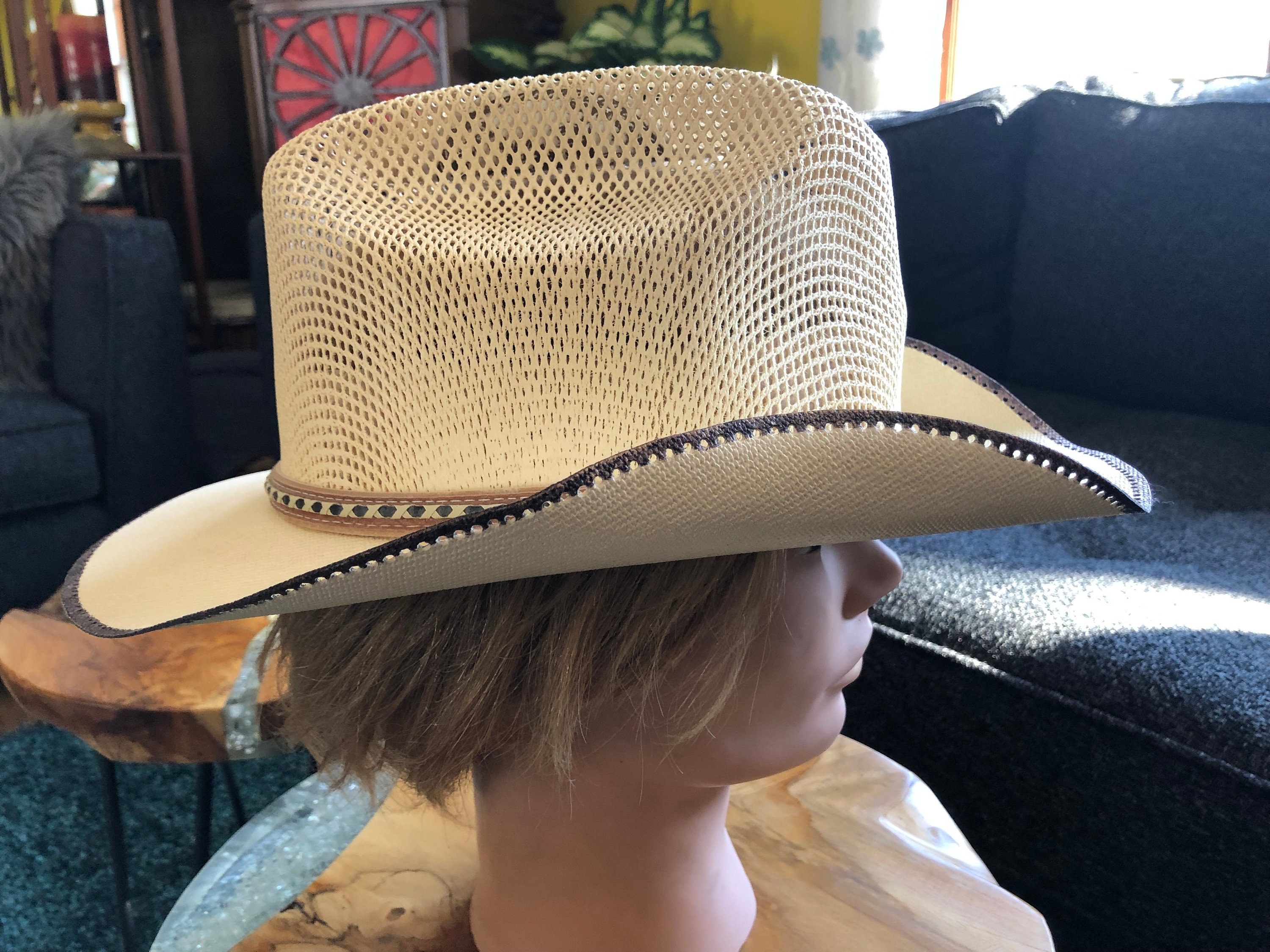 Mexican Western Cowboy Hat Gregory Hats 100% Cotton Summer Sun | Etsy