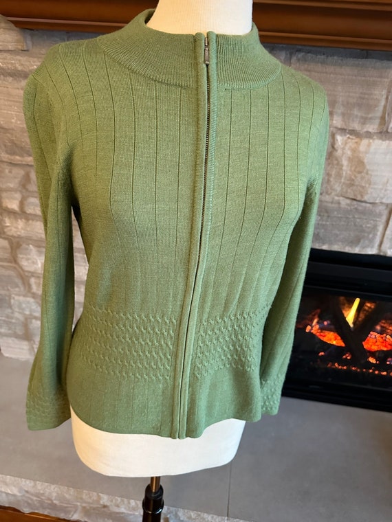 Vintage Sage Green Sarah Arizona Sweater - Gem