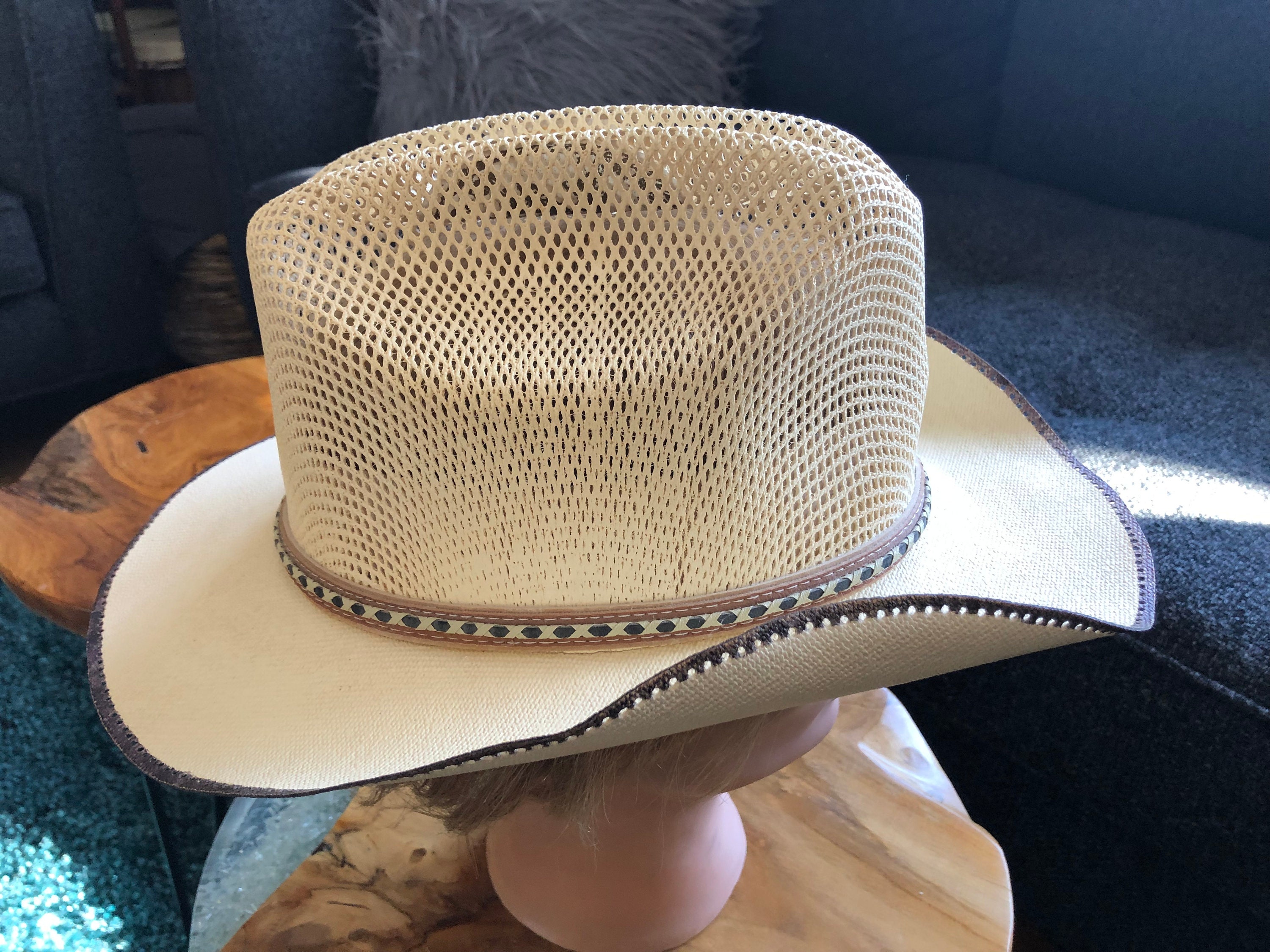 Mexican Western Cowboy Hat Gregory Hats 100% Cotton Summer Sun | Etsy