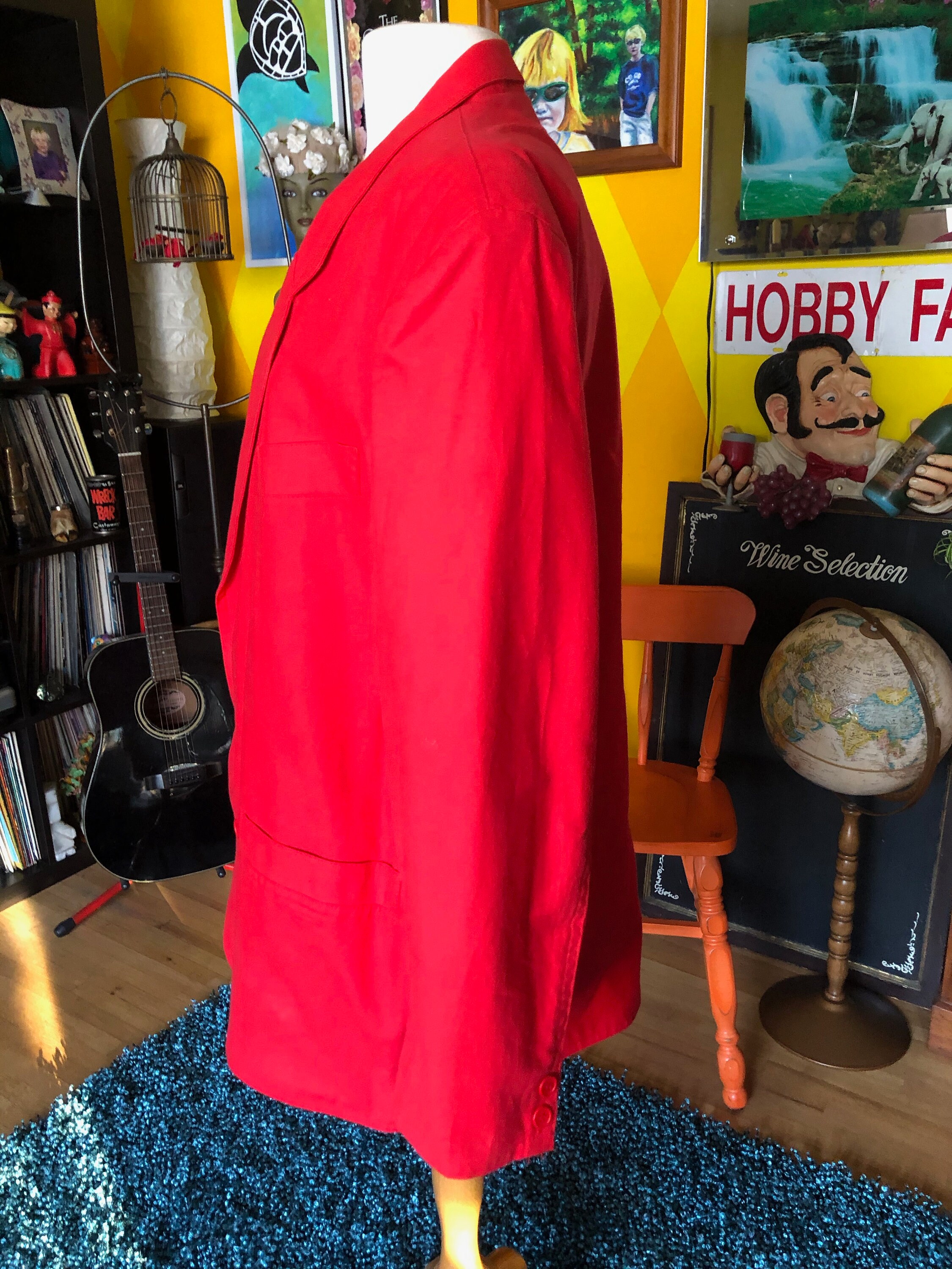 Vintage Red Members Only Sport Coat Retro Derby Jacket Suit - Etsy