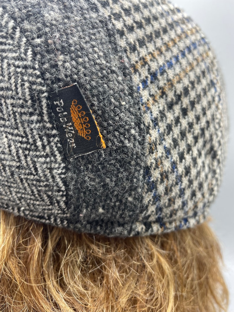 Vintage Italian Tweed Ascot Hat Wool Newsboy Cap Winter - Etsy