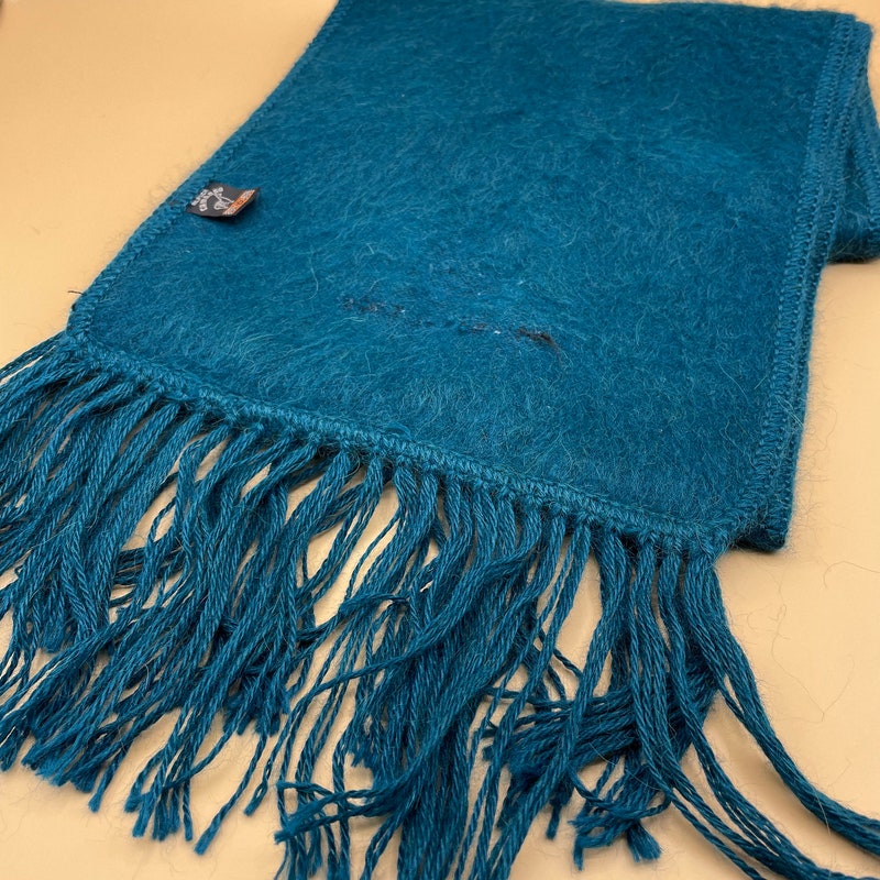 Teal Blue Scarf - Etsy
