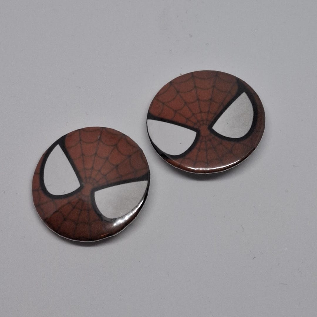 Spiderman Button limited - Etsy