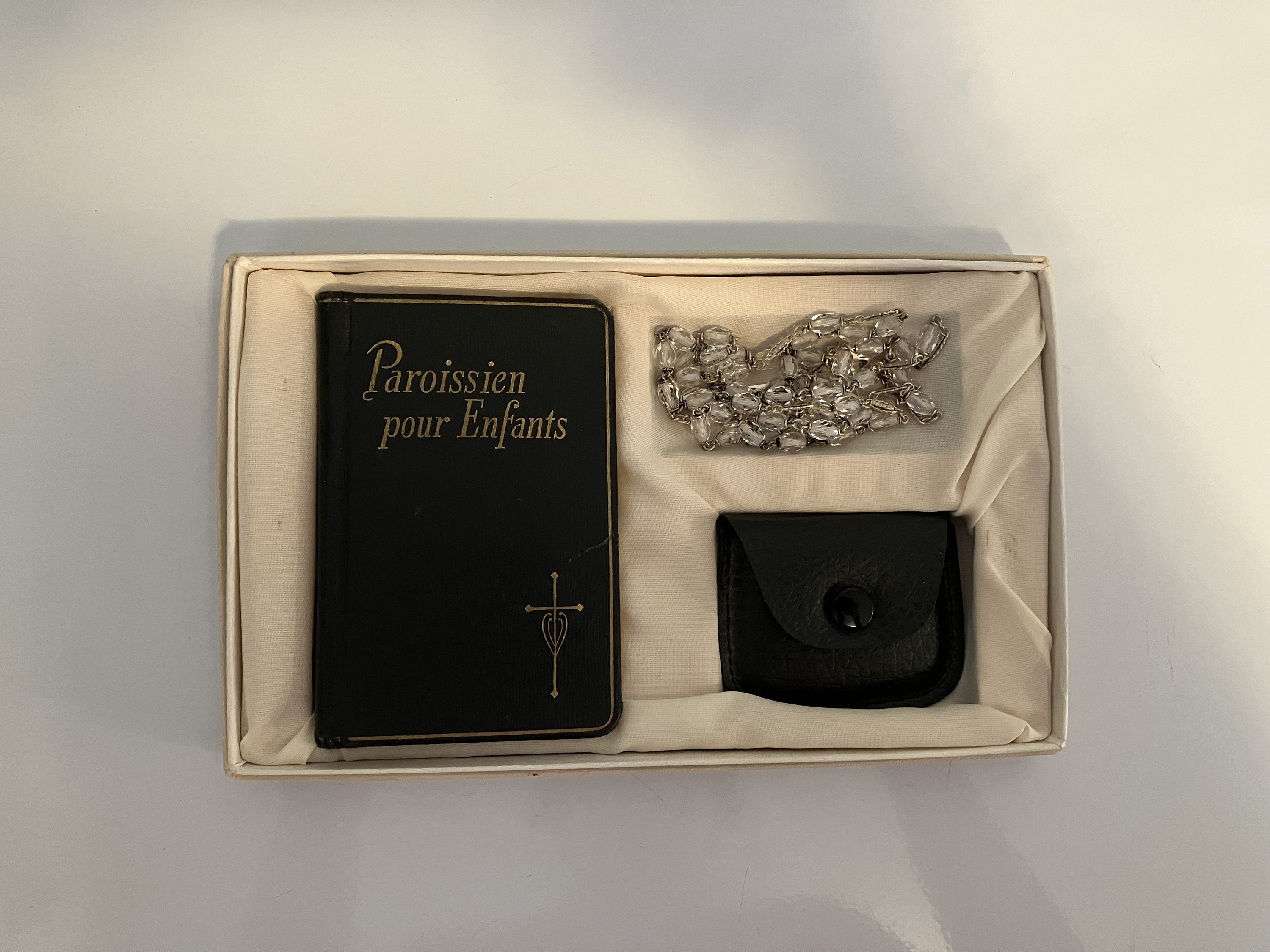 Beautiful Vintage Communion Religious Box Set! Including Mini Bible and ...