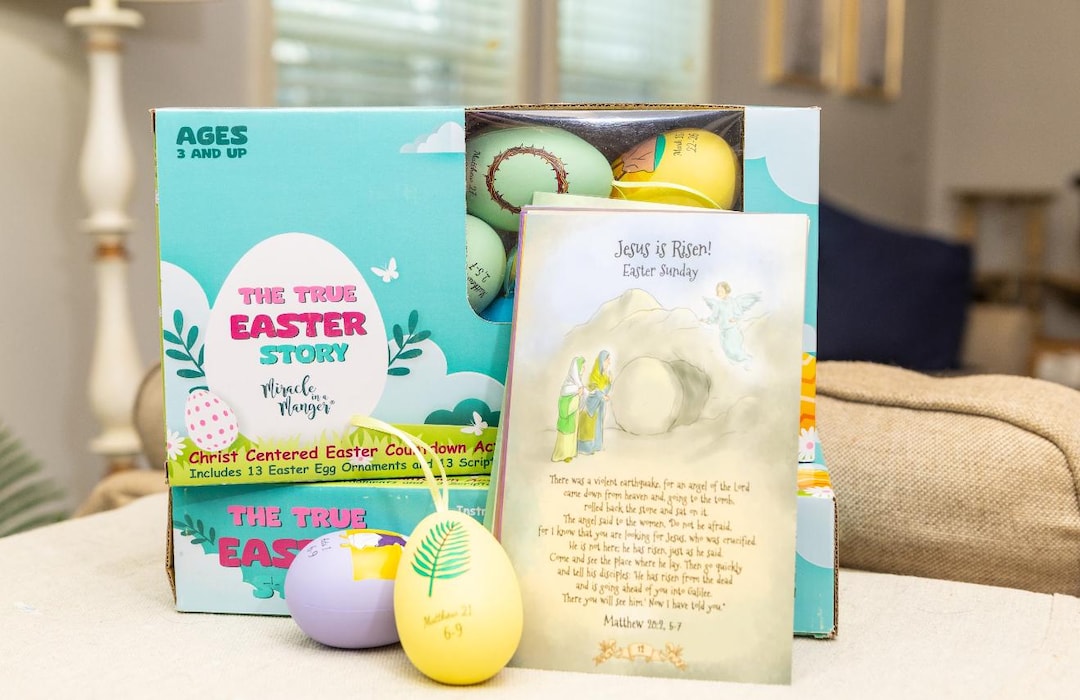 The True Easter Story: Resurrection Eggs and Scripture Cards - Etsy