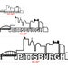 Pittsburgh Wall Decal, Skyline Vinyl Wall Decal, Pennsylvania City ...