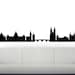 Prague Wall Decal Vinyl Sticker Czech Republic City Skyline Europe City ...
