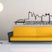 Pittsburgh Wall Decal, Skyline Vinyl Wall Decal, Pennsylvania City ...