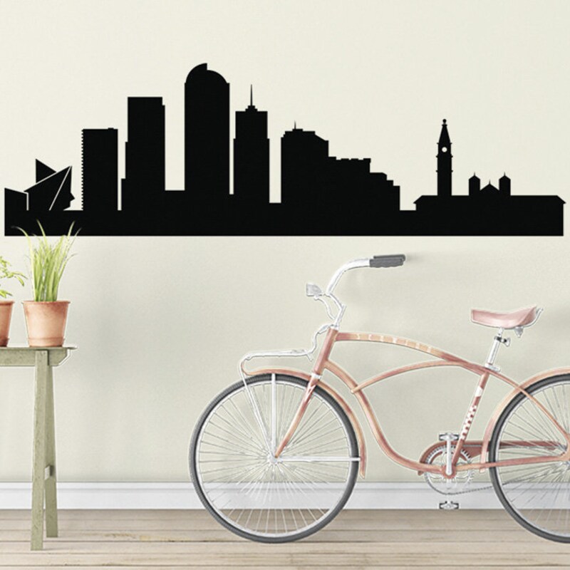 Skyline Decal - Etsy