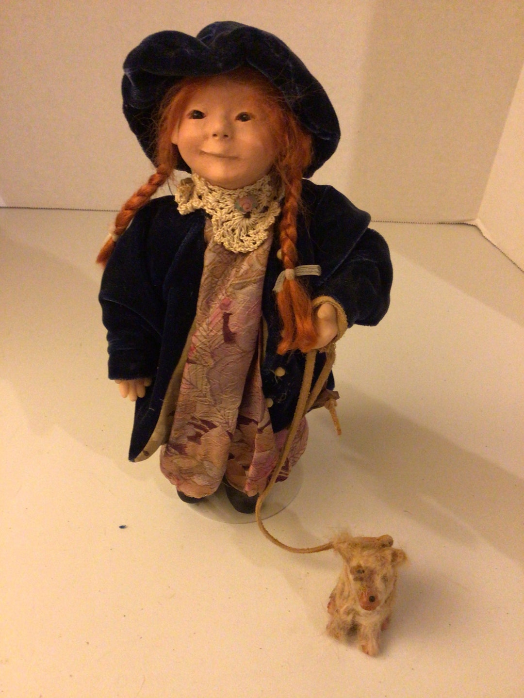Elizabeth Cooper Doll One of a Kind Artist Doll With Dog. - Etsy