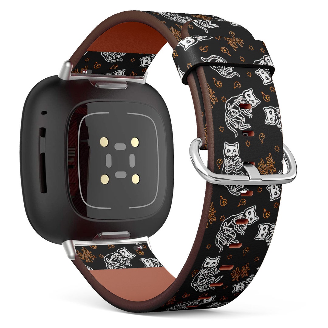 Fitbit Charge 2,3,4,5 / Versa / Sense Vegan Leather Watch Band Handmade ...