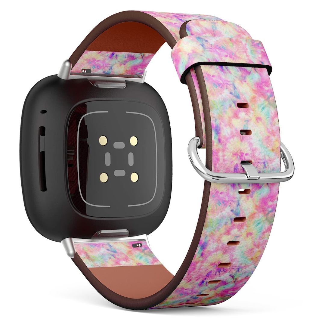 Fitbit Charge 2,3,4,5 / Versa / Sense Vegan Leather Watch Band Handmade ...