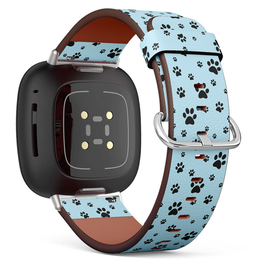 Fitbit Charge 2,3,4,5 2,3,4,5 / Versa 2,3,4 / Sense Vegan Leather Watch ...