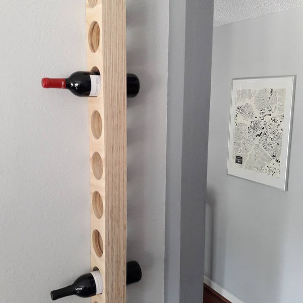Vertical Wine Rack - Etsy