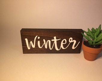 Seasonal sign | Etsy