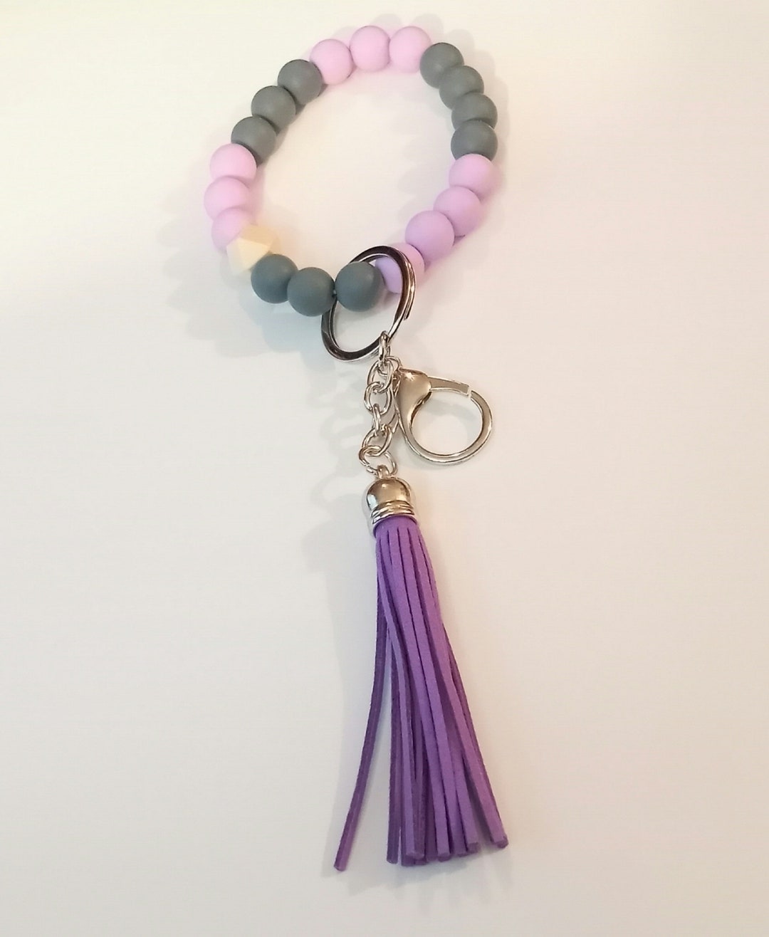 Silicone Keychain Bracelet - Etsy