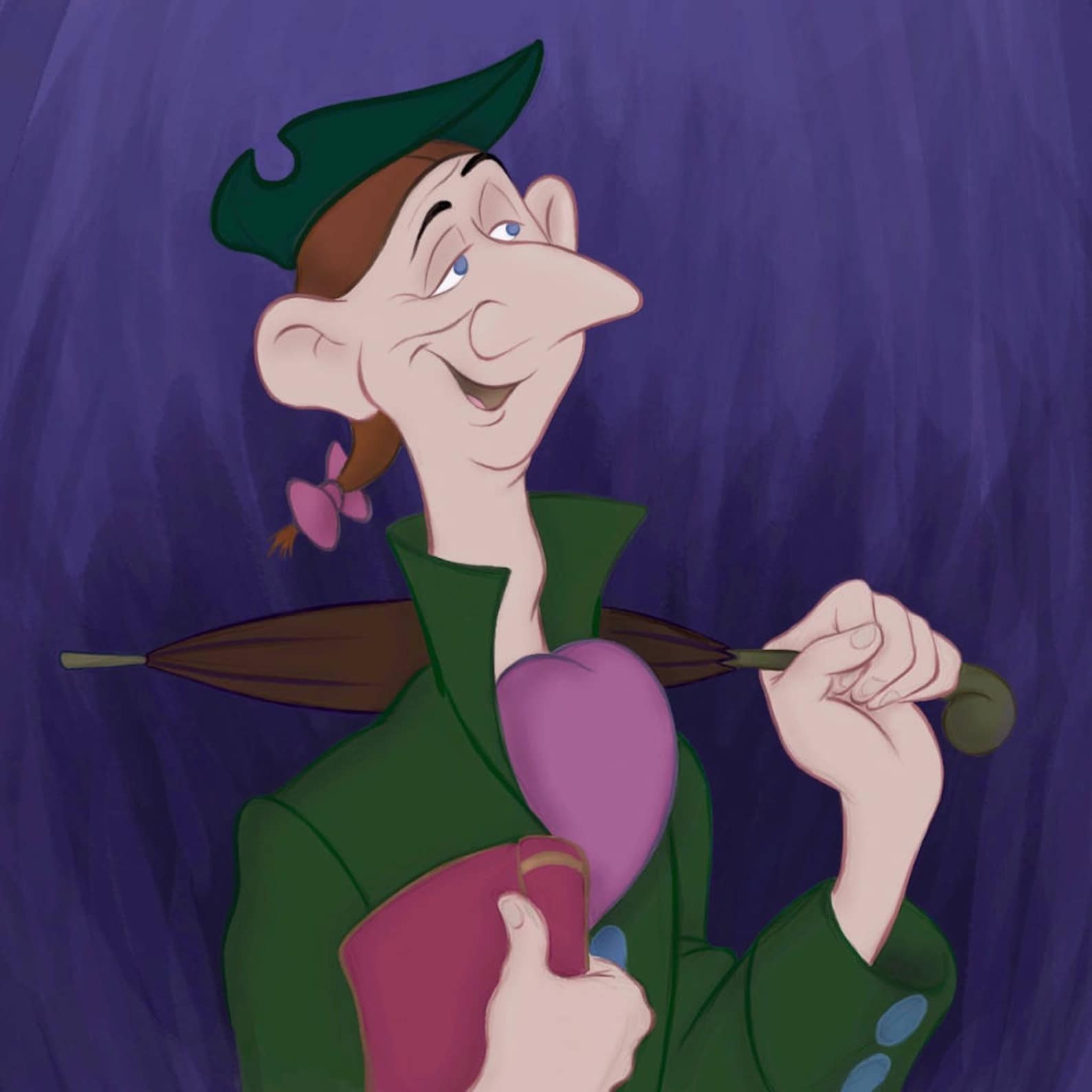 Crane Ichabod Crane Sleepy Hollow Disney Art Fan Art | Etsy