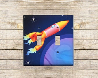 Rocket Switch Plate - Etsy
