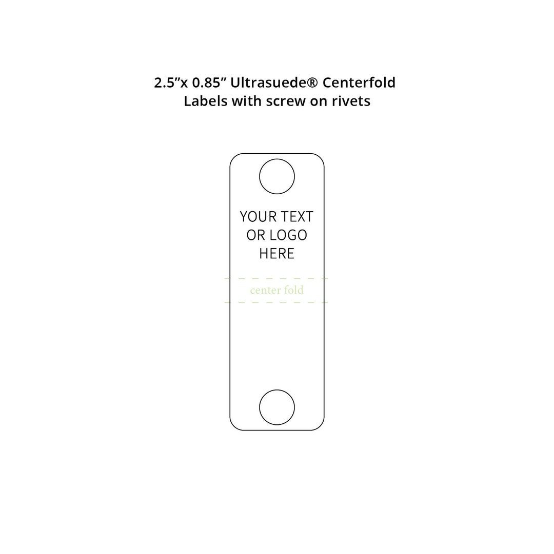 No-sew Vegan Ultra Suede Fabric Labels - Etsy