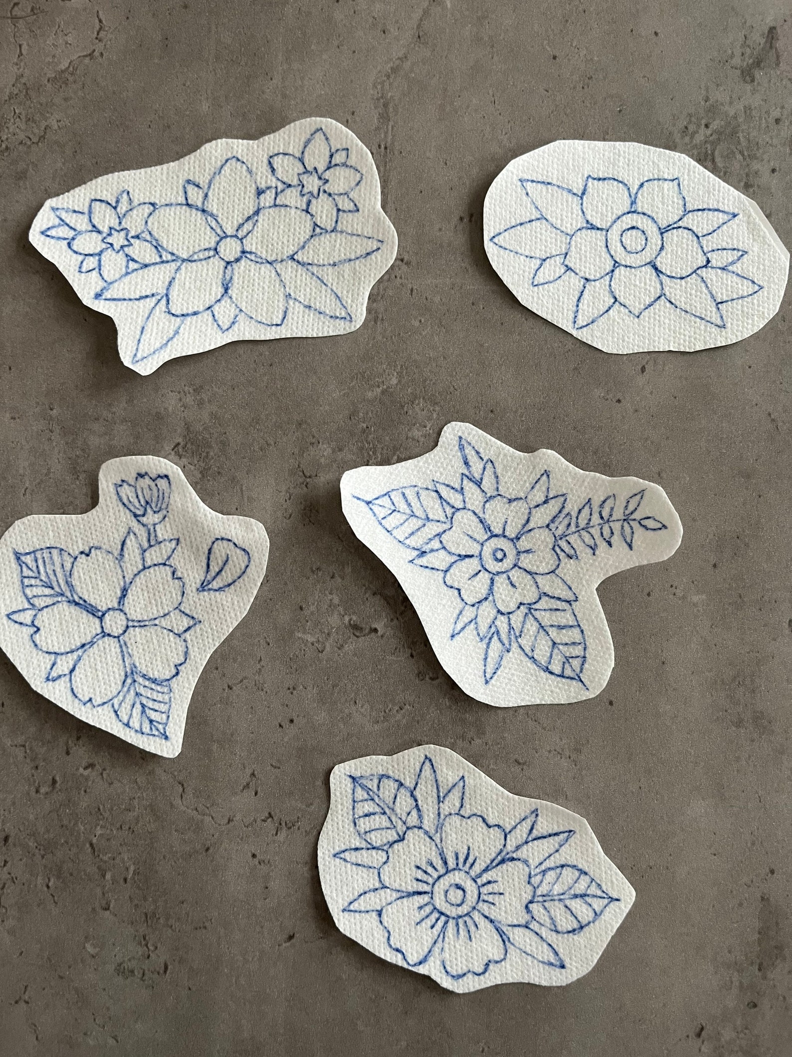 Stick and Stitch Sticker | Water Soluble Stickers |embroidery Stickers ...