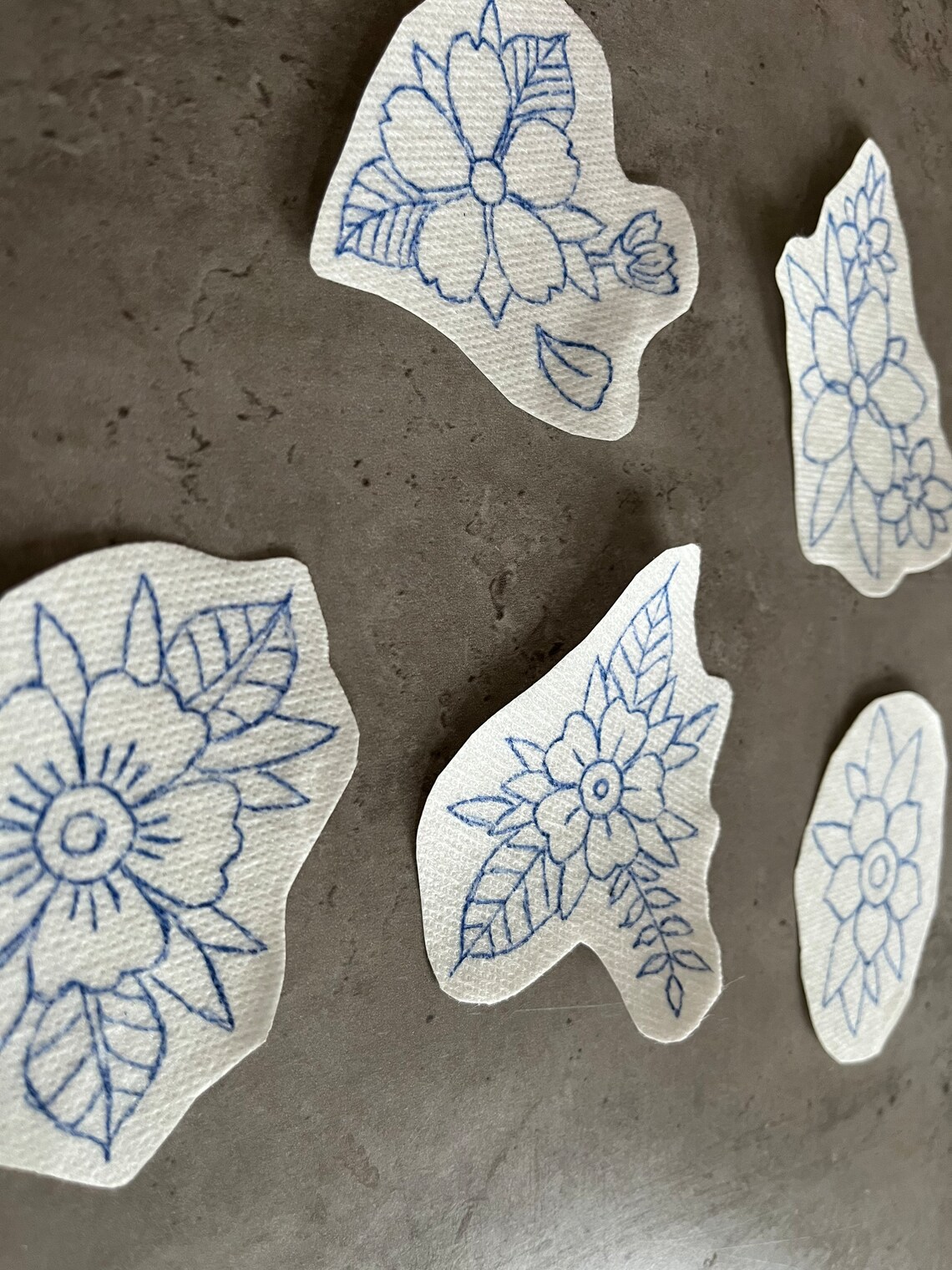 Stick and Stitch Sticker | Water Soluble Stickers |embroidery Stickers ...