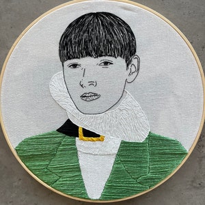 Custom Hand Embroidered Portrait | Hand Embroidery Art | Customised ...