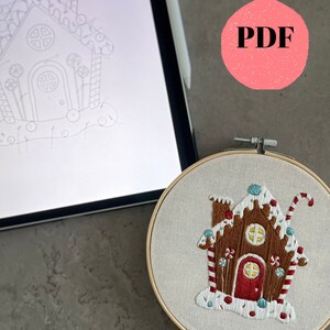 Embroidery Design | Embroidery Pattern | Embroidery Design Gingerbread ...